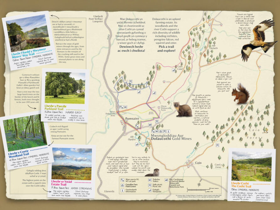 Dolaucothi Estate & Gold Mines, National Trust, Pumsaint